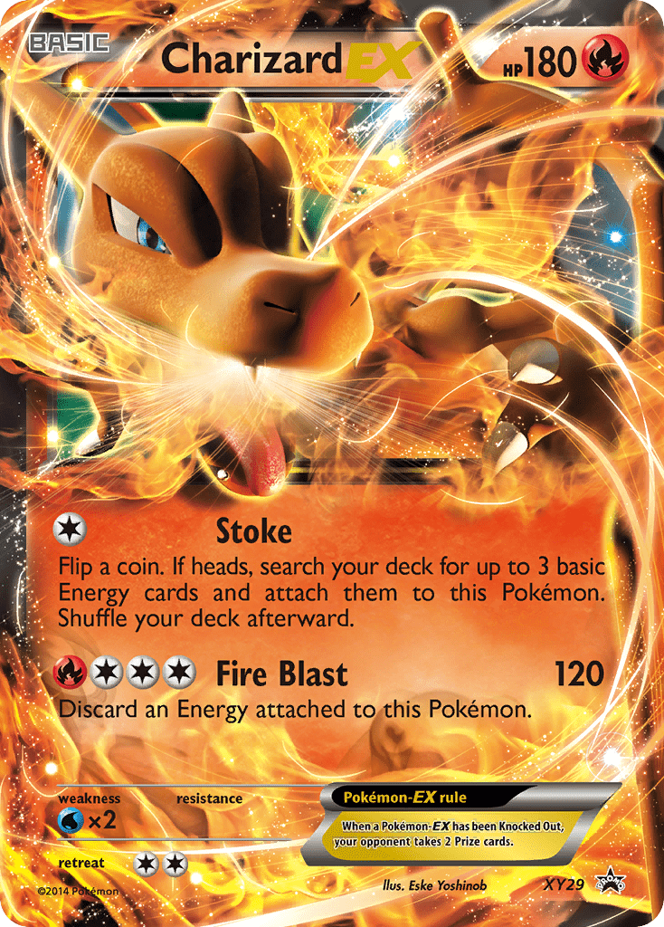 Charizard-EX #XY29 - XY Black Star Promos | Price Guide & Historical ...