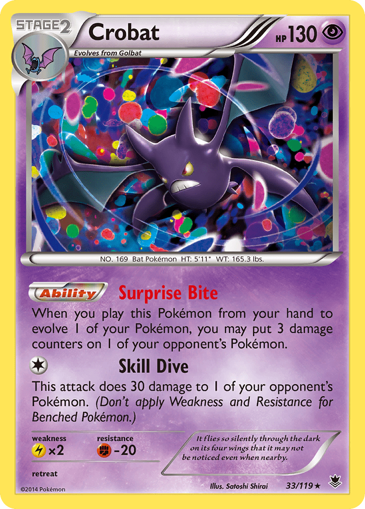 Crobat #33 - Phantom Forces | Price Guide & Historical Value (Ungraded ...