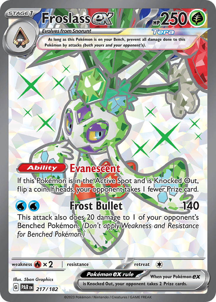 Froslass ex #217 - Paradox Rift | Price Guide & Historical Value ...