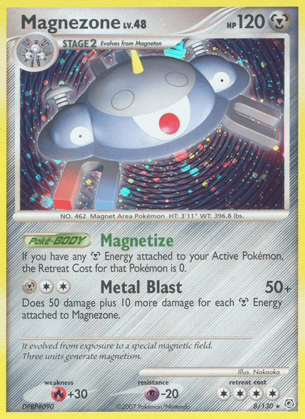 Magnezone #8 - Diamond & Pearl | Price Guide & Historical Value ...