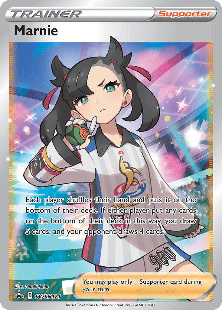 Marnie #SWSH121 - SWSH Black Star Promos | Price Guide & Historical ...