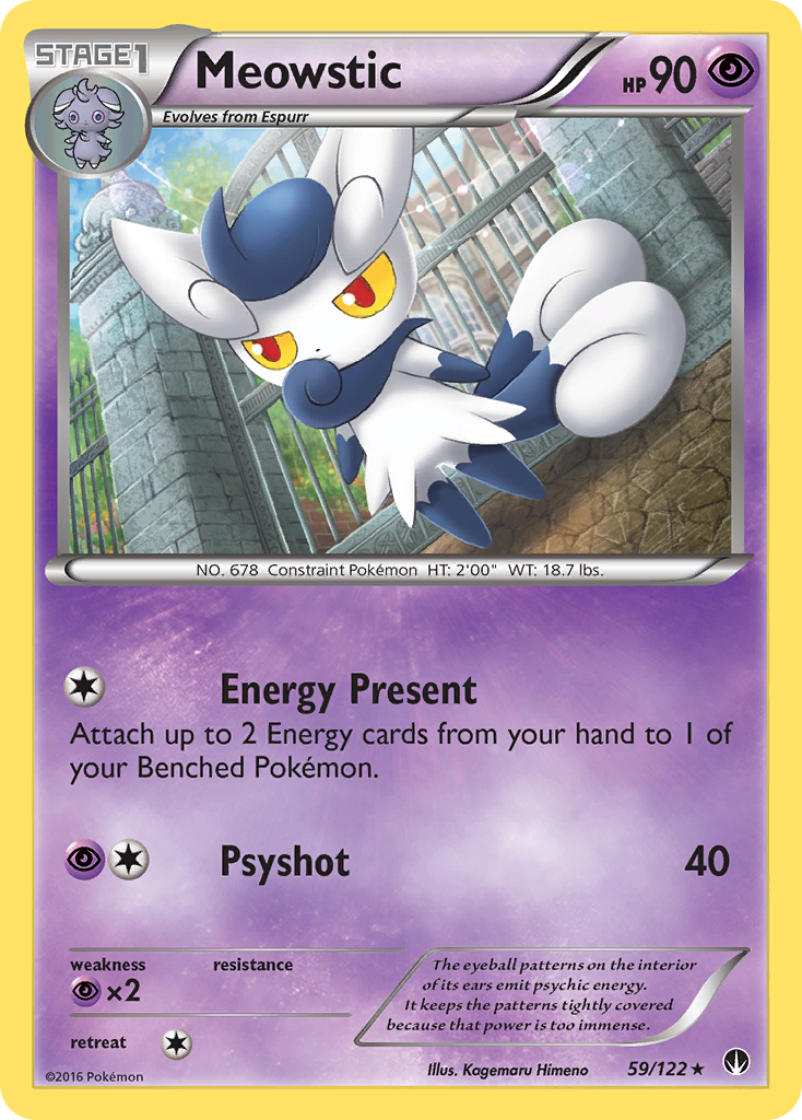 Meowstic #59 - BREAKpoint | Price Guide & Historical Value (Ungraded ...