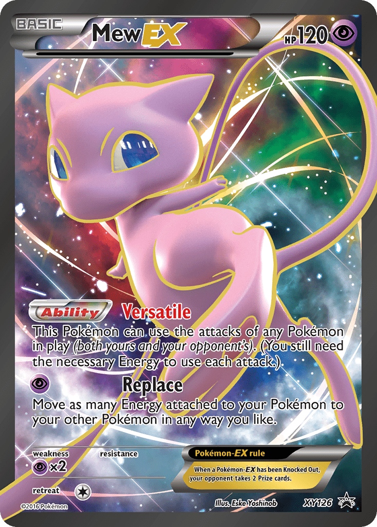 Mew-EX #XY126 - XY Black Star Promos | Price Guide & Historical Value ...