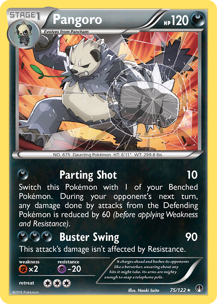 Pangoro #75 - BREAKpoint | Price Guide & Historical Value (Ungraded ...