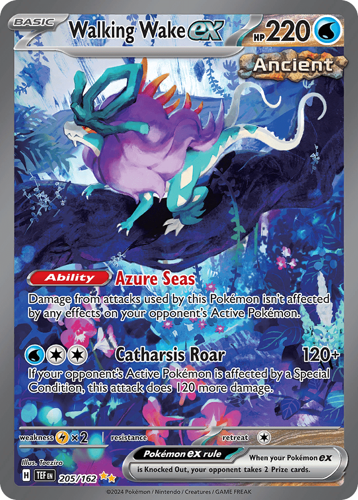 Walking Wake ex #205 - Temporal Forces | Price Guide & Historical Value ...
