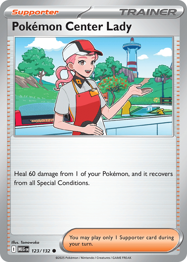 Pokémon Center Lady #123 - Mega Evolution | Price Guide & Historical ...
