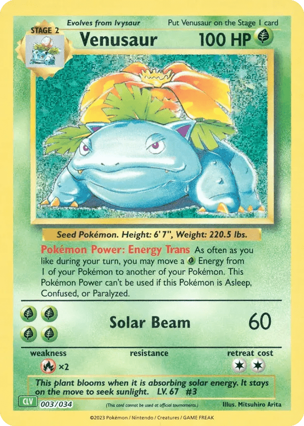 Venusaur | Card Codex