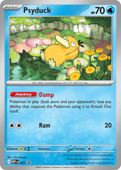 All Psyduck Cards List | Price Guide & Image Gallery