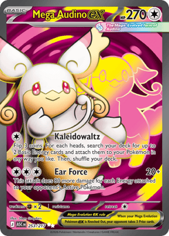 Mega Audino ex #172 - Ascended Heroes | Price Guide & Historical Value ...