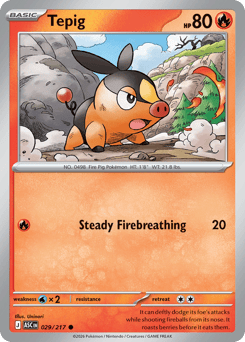 All Tepig Cards List | Price Guide & Market Value
