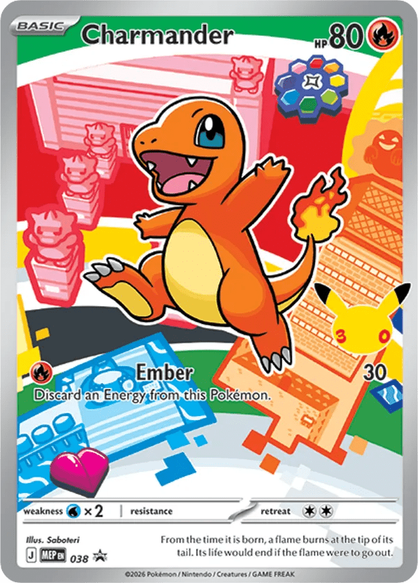 Charmander #038 - Mega Evolution Black Star Promos | Price Guide ...