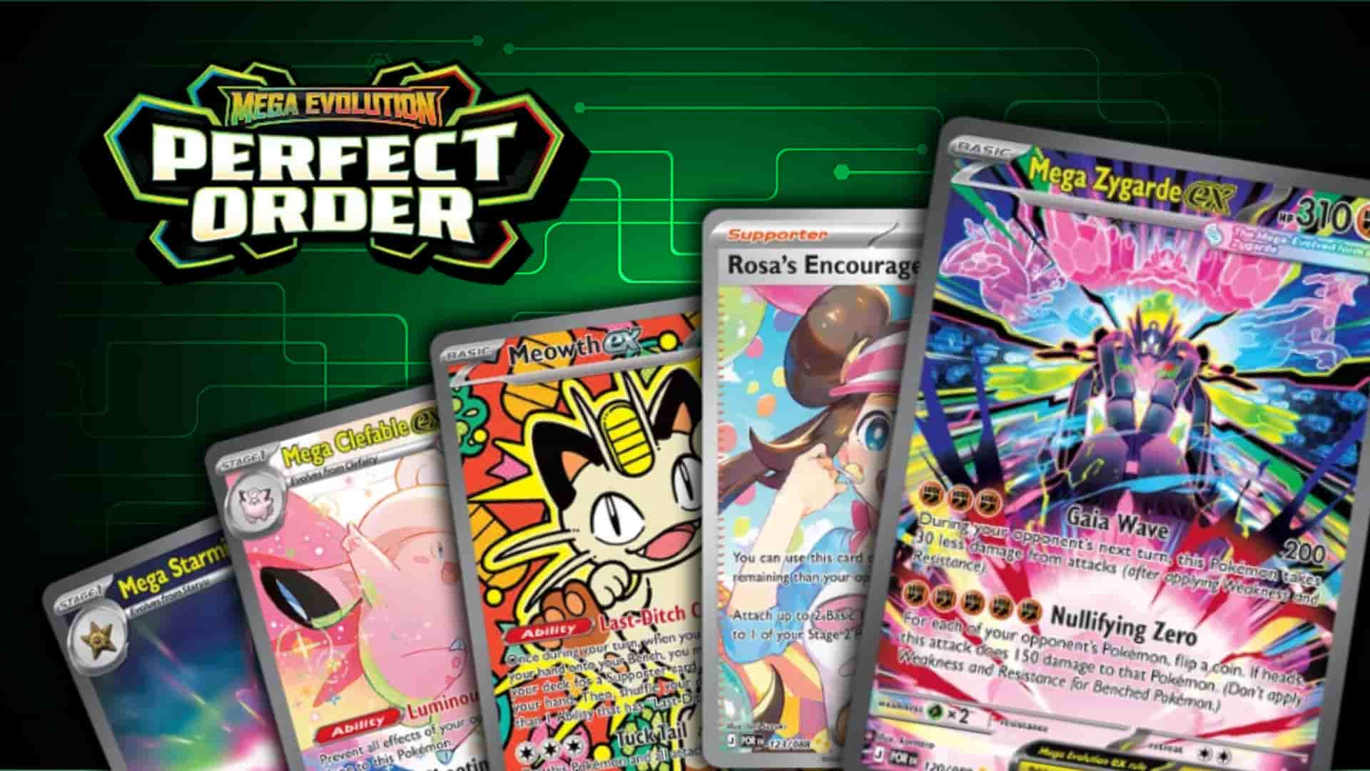 Perfect Order Chase Cards | Card Codex